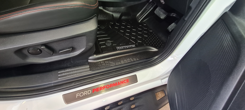 Ford Ranger Raptor Next Gen (2022 to Present) – 4WD Floor Mats – Driver and Passenger – Brown ...